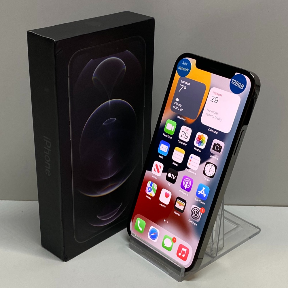 Pre-owned Apple iPhone 12 Pro Unlocked Model A2407 128GB in Graphite ...